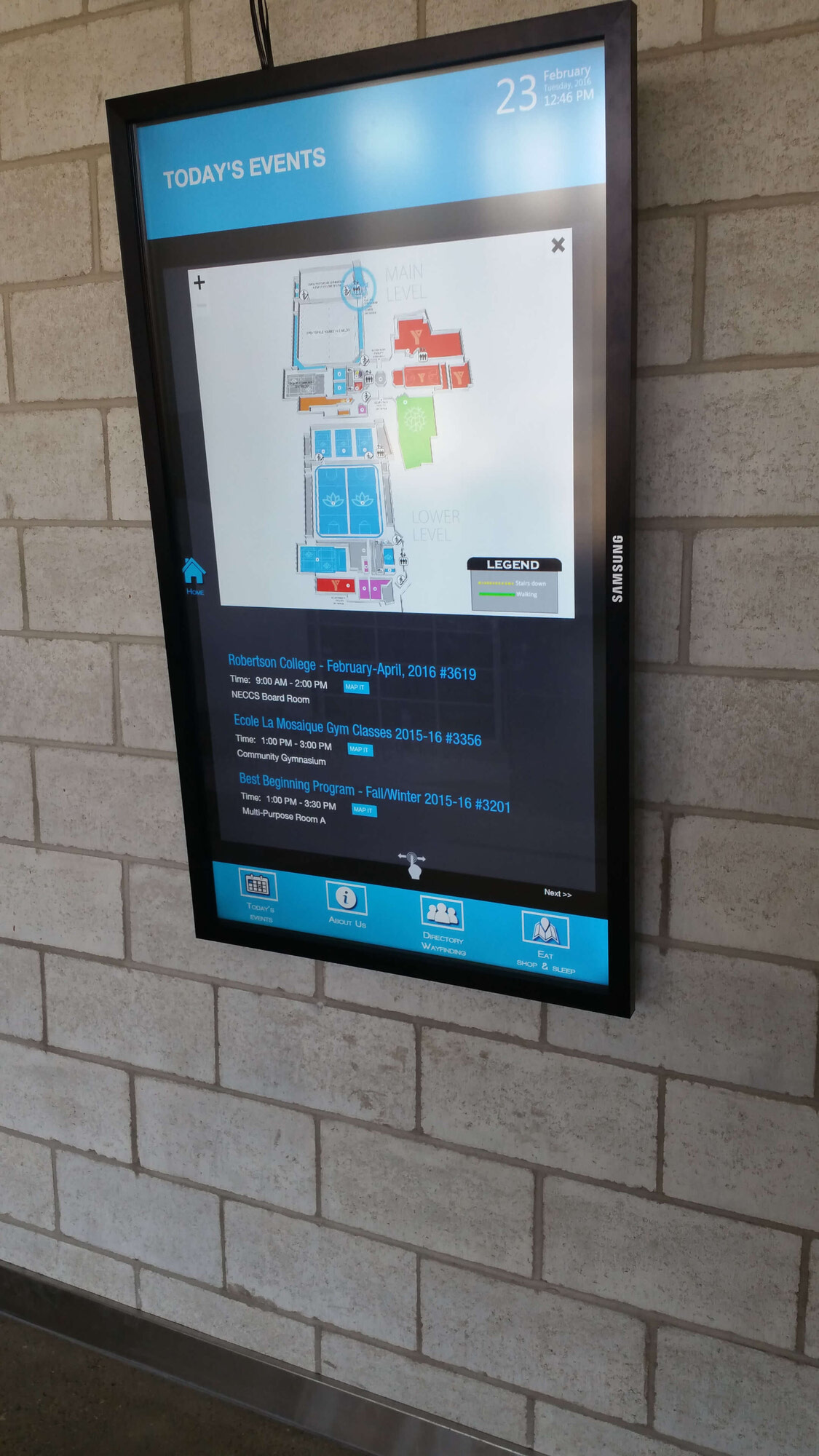 Interactive Touch Screen Signage Edmonton, Interactive Signage Calgary